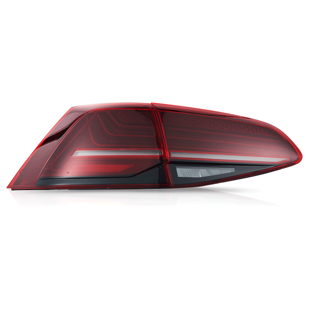 VW Golf MK7 MK7.5 Hatchback 2013-2021 Vland Tail Lights Laser Style [E ...
